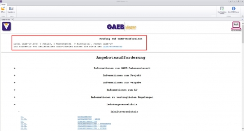 Software: GAEB-ÖNorm-Viewer - d83 kostenlos