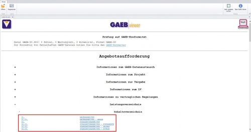 Software: GAEB-ÖNorm-Viewer - d83 kostenlos