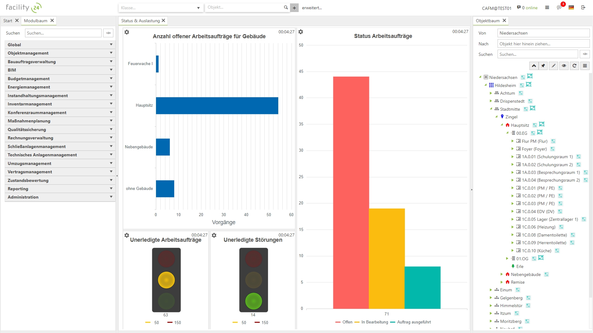 facility 24 - CAFM-Software - Projektunterstützung Cloud