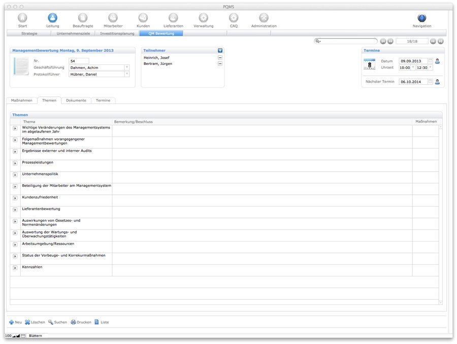 i:solution CAQ - All-in-One QM Software ISO 9001 ISO 14001 ...