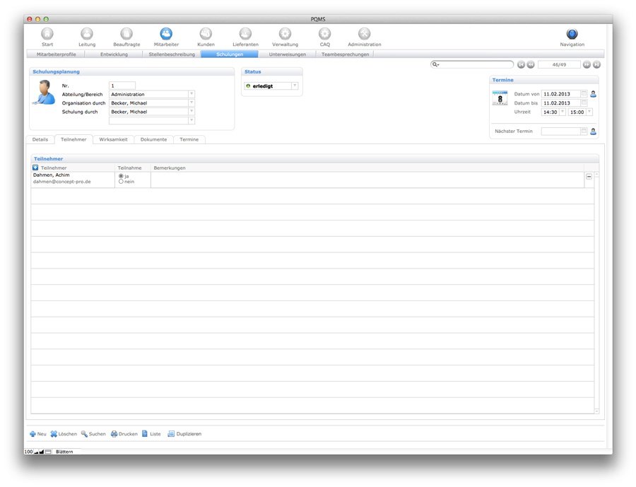 i:solution CAQ - All-in-One QM Software ISO 9001 ISO 14001 ...
