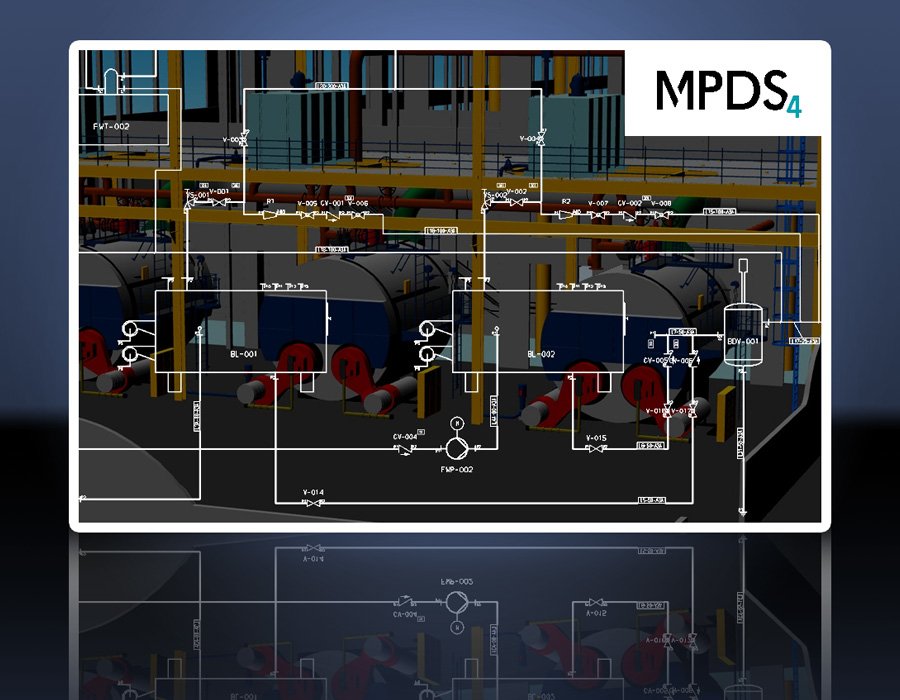 3D Anlagenbau- und Fabrikplanungs-Software | MPDS4 - Rohrleitungsbau ...