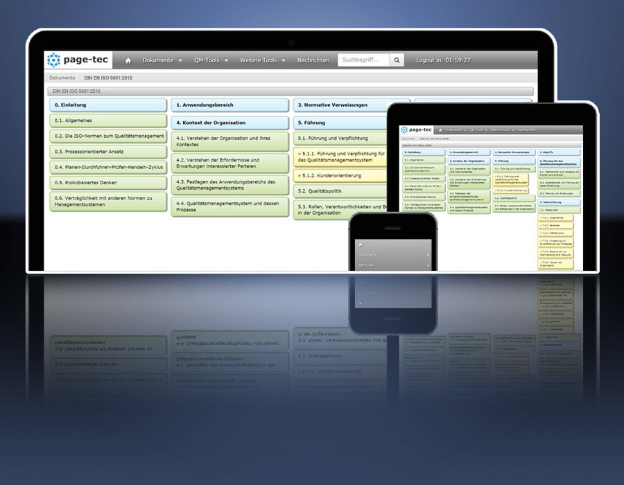 eQMS - Elektronisches Qualitätsmanagement Handbuch - QM-Software QM-System
