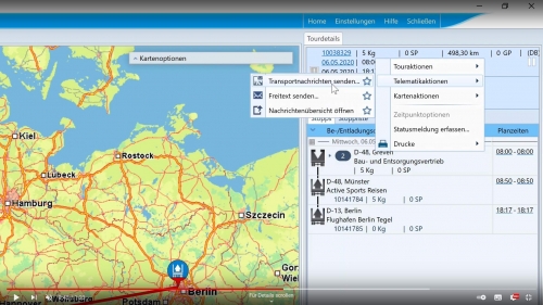 WinSped - Transportmanagement für Speditionen