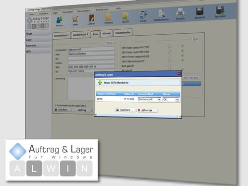 ALWIN pro - Warenwirtschaftssystem für Unternehmen