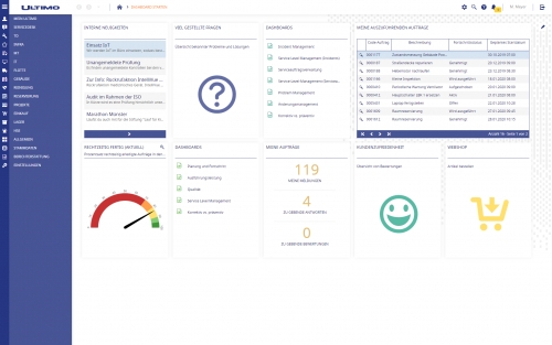 Instandhaltungssoftware - Ultimo Maintenance Management
