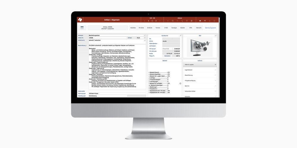 advanter® 5 elements - CRM ERP DMS für Mac iOS