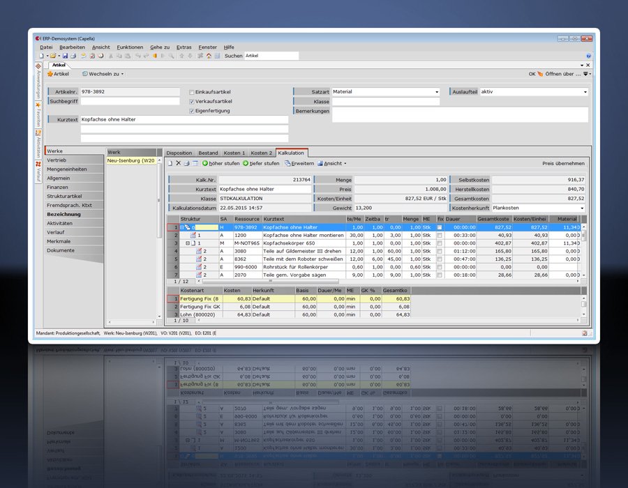 Software: COBUS ERP/3 – mehr als nur ERP - ERP-System Rechteverwaltung ...