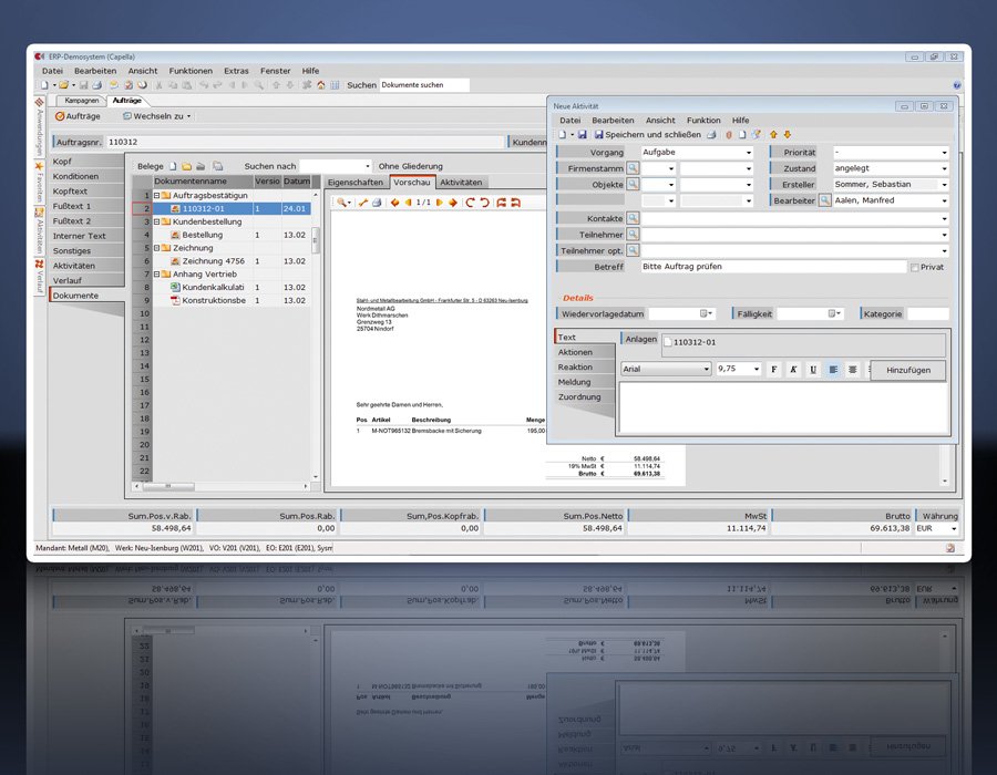 Software: COBUS ERP/3 – mehr als nur ERP - ERP-System Rechteverwaltung ...