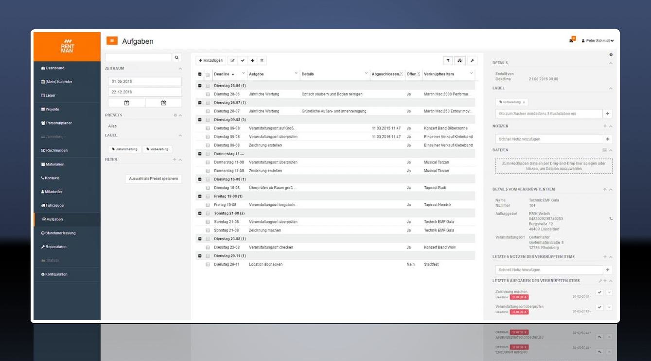 Software: Rentman