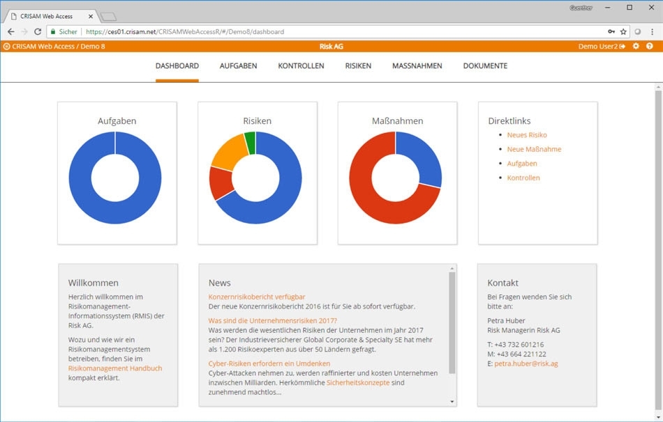 Software: CRISAM® Information Risk Management