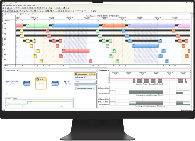 Software: Opcenter APS - scheduling