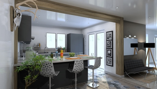 Winner Flex - Kitchen Planning Software 360° View 3D Images