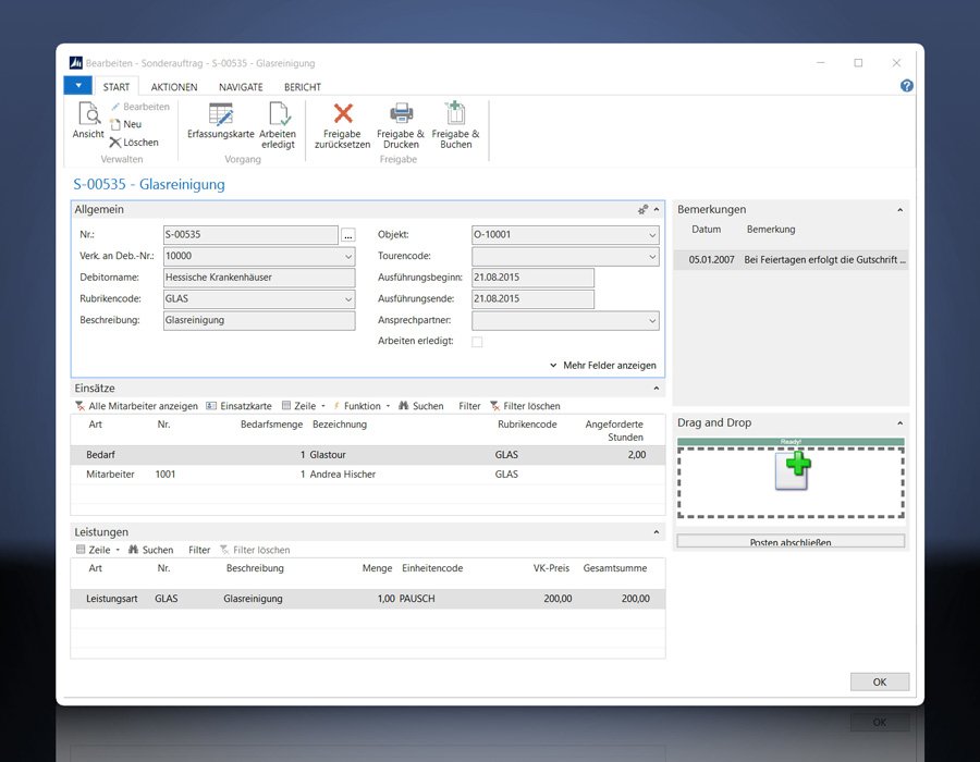 BSS service pro - Software für Gebäudedienstleister,