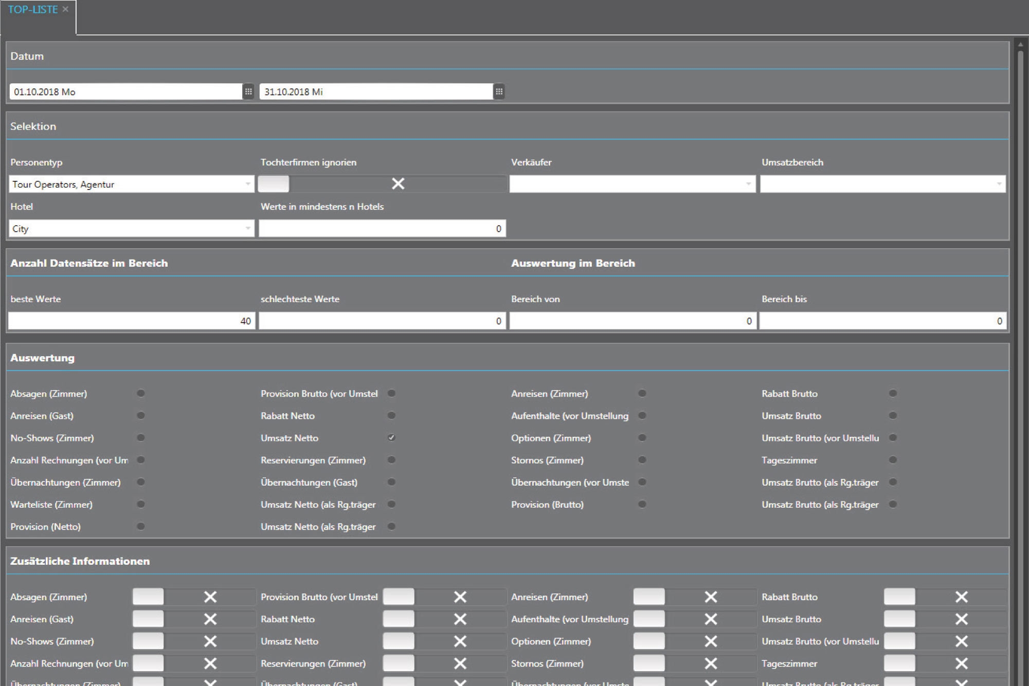 Software: SIHOT. - Hotel Management Accounts Receivable Internet ...