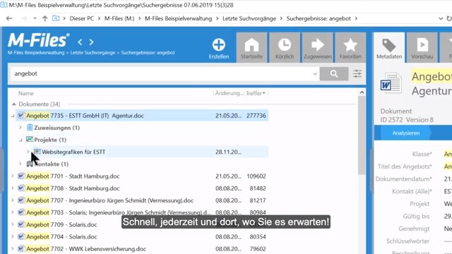 M-Files - Dokumentenverwaltung für ECM